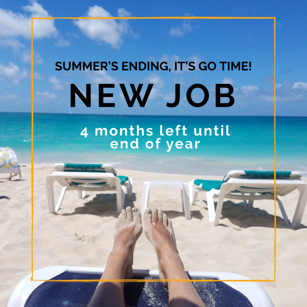 NEW JOB: 4 months left! – Resumé Tech Guru